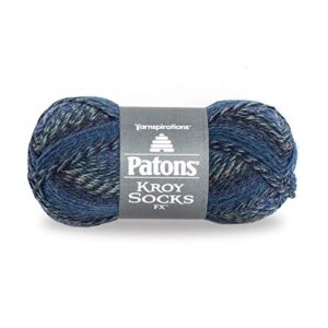 Patons Kroy FX Yarn, Cadet Colors