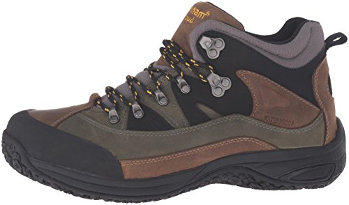 Dunham Mens Cloud Waterproof Boot Hiking-shoes, Green/Grey, 11.5 Wide US