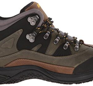 Dunham Mens Cloud Waterproof Boot Hiking-shoes, Green/Grey, 11.5 Wide US