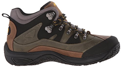 Dunham Mens Cloud Waterproof Boot Hiking-shoes, Green/Grey, 11.5 Wide US