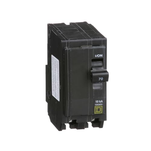 Square D - QO270CP Circuit Breaker, Black