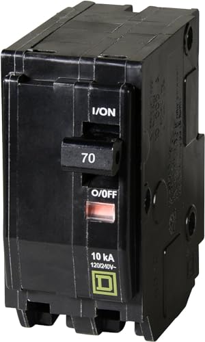 Square D - QO270CP Circuit Breaker, Black