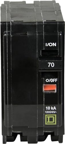 Square D - QO270CP Circuit Breaker, Black