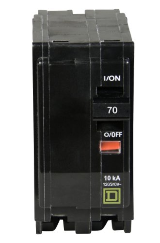 Square D - QO270CP Circuit Breaker, Black