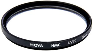 hoya 55 mm uv(c) digital hmc screw-in filter, black