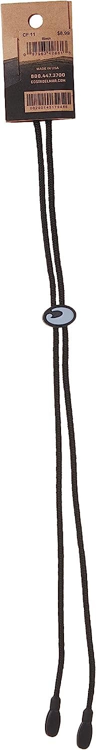 Costa Fathom Cord, Black, 28in