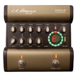 l.r. baggs venue di acoustic guitar preamp and di