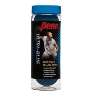 penn ultra-blue racquetball (3 ball can)