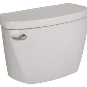 American Standard 4142.016.020 Yorkville Flushometer Toilet Tank Complete with Coupling Components, White (Tank Only), 9.90 in wide x 17.60 in tall x 22 in deep