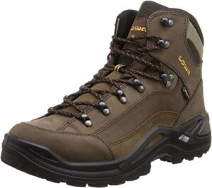 lowa men's renegade gtx mid hiking boot,sepia/sepia,11.5 m us