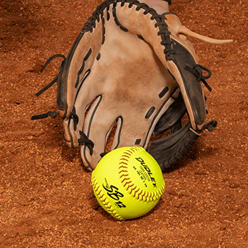 Dudley NFHS SB 12 Fastpitch Softball-12Pack , Yellow