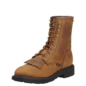 ariat men's cascade 8" aged bark 9