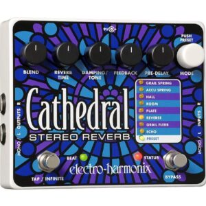 Electro-Harmonix Cathedral Stereo Reverb Pedal