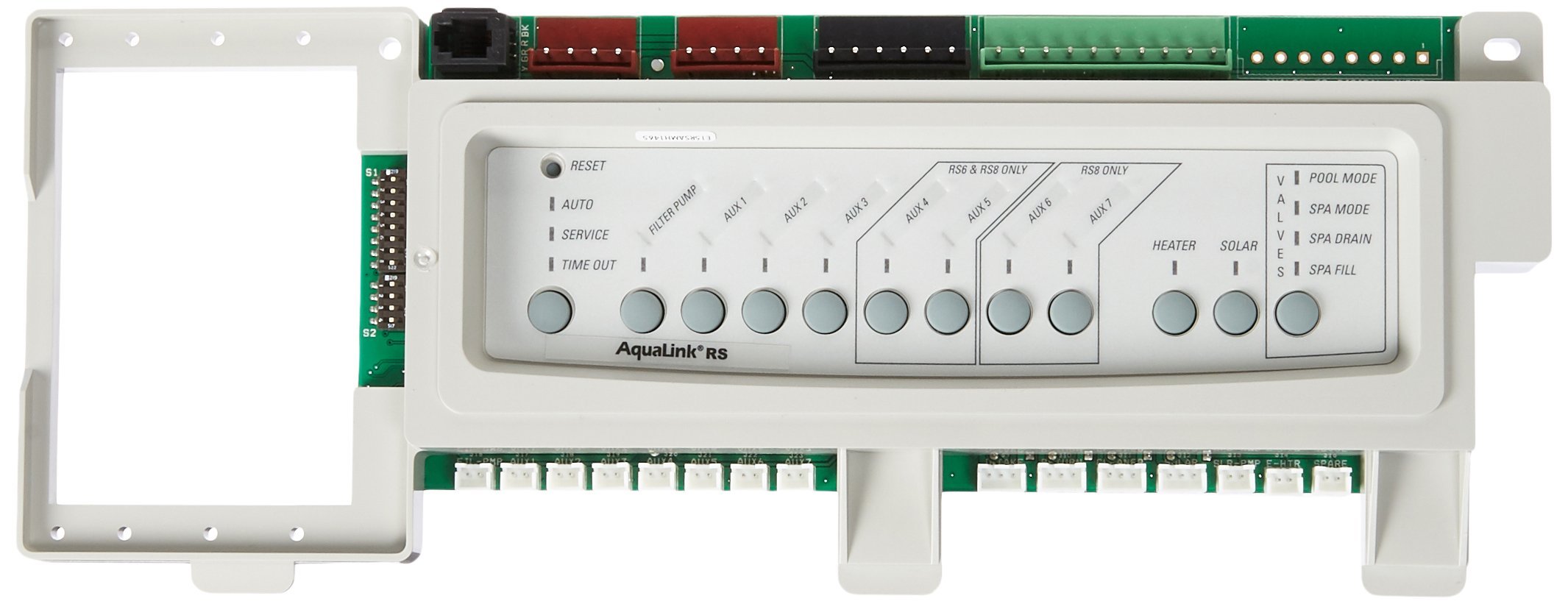 Zodiac R0468501 Bezel Upgrade Replacement Kit for Zodiac AquaLink RS8 Revision Pool and Spa Power Control Center