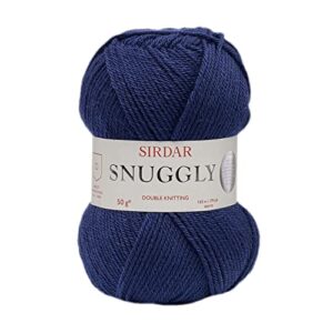 sirdar snuggly dk yarn 224 light navy