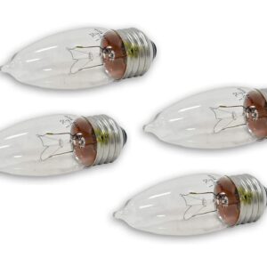 Sylvania 40 Watt Incandescent B10 120V Medium Base model number 13332-SYL