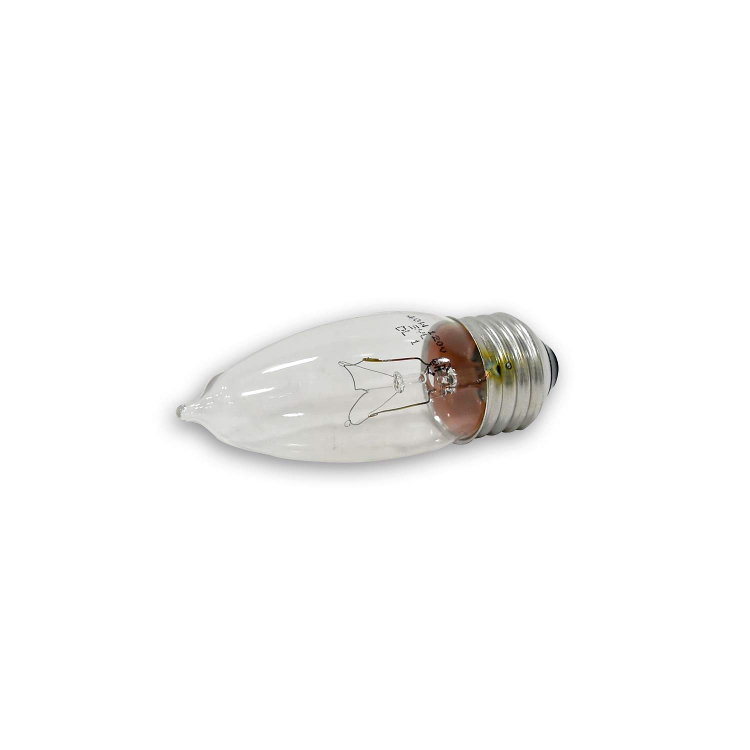 Sylvania 40 Watt Incandescent B10 120V Medium Base model number 13332-SYL