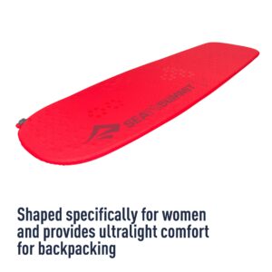 Sea to Summit Ultralight Self-Inflating Foam Sleeping Pad for Backpacking and Camping, Women's Regular (67 x 21 x 1 inches)