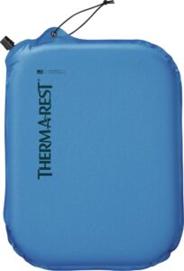 therm-a-rest lite seat ultralight inflatable seat cushion, blue , 13 x 16 inches