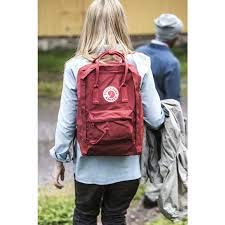 Fjallraven Women's Kanken Backpack, Ox Red, One Size