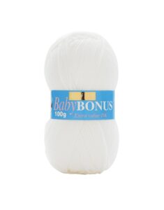 sirdar wool hayfield bonus dk, 100g, baby white (856)