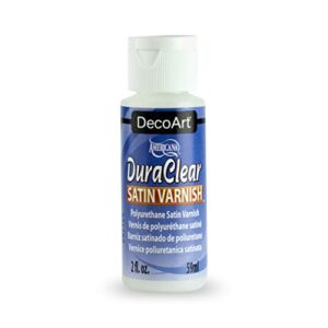 decoart americana duraclear varnishes, 2-ounce, satin