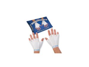 archie mcphee handerpants briefs underpants for your hands, 1 pack, white