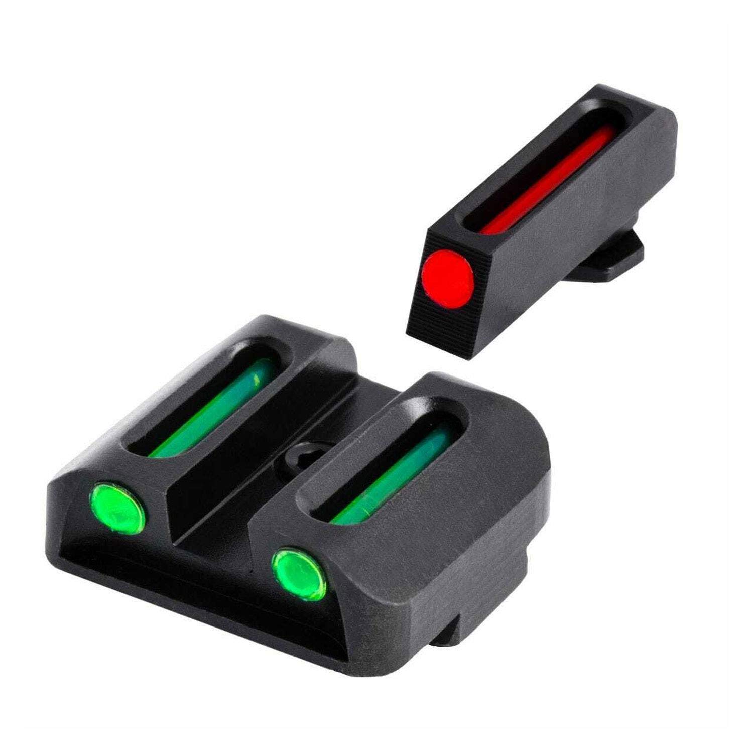 TruGlo Fiber Optic Handgun Pistol Laser Sight Accessories Fits Most Smith and Wesson M&P, SD9 and SD40 Models, with TRIDOT Aiming System