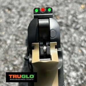 TruGlo Fiber Optic Handgun Pistol Laser Sight Accessories Fits Most Smith and Wesson M&P, SD9 and SD40 Models, with TRIDOT Aiming System