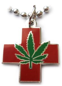 medical marijuana pot hemp legalize cannabis weed pendant necklace w/ball chain