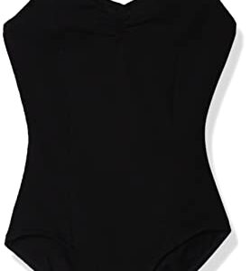 Capezio Big Girls' Princess Tank Leotard,Black,L (12-14)