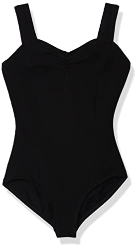 Capezio Big Girls' Princess Tank Leotard,Black,L (12-14)