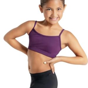 Capezio girls Boys Cut Low Rise Short, Black, Medium (8-10)