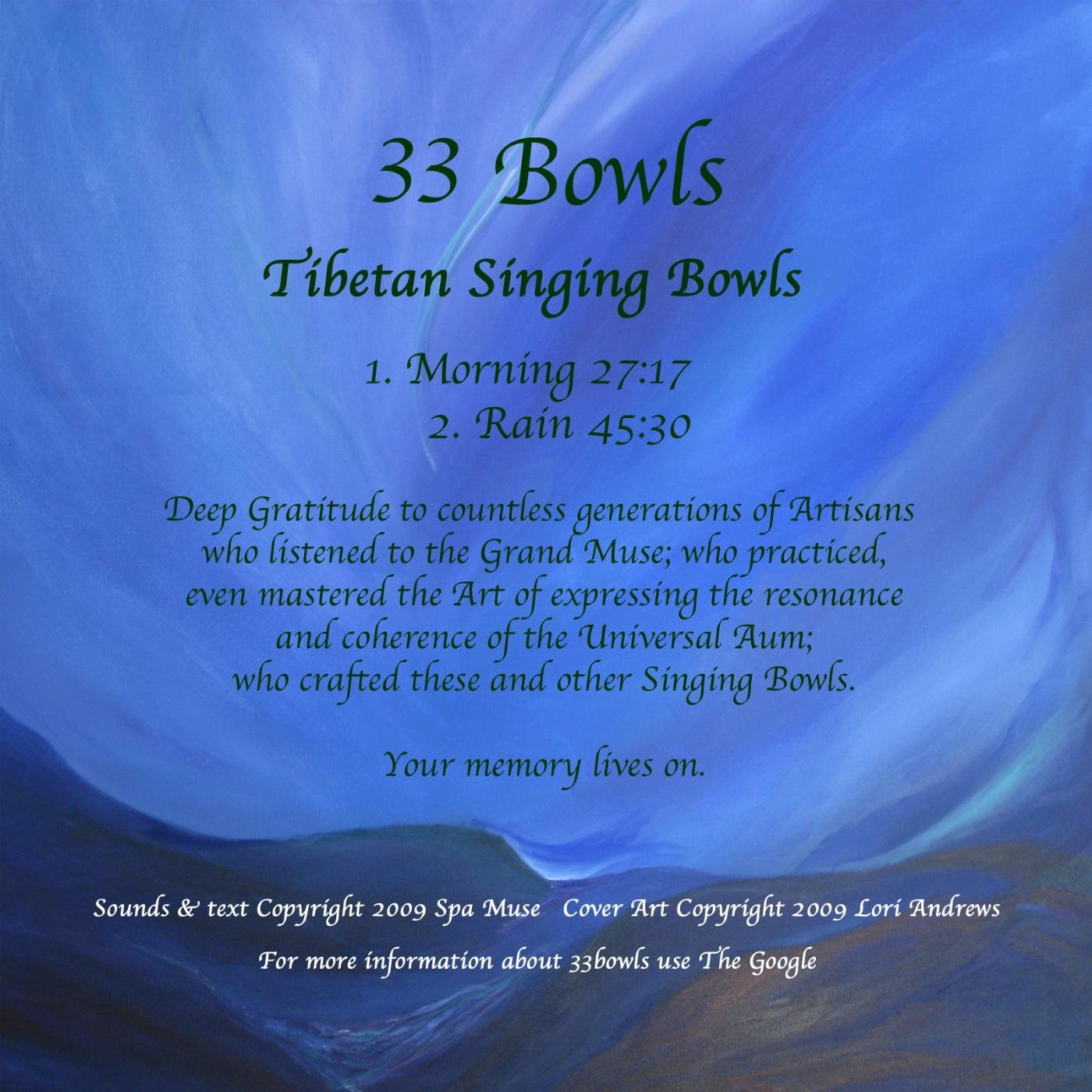 33bowls Tibetan Singing Bowls