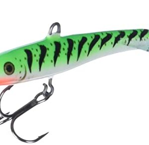 Rapala Jigging Rap 09 Fishing lure, 3.5-Inch, Glow Green Tiger