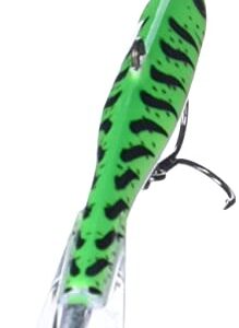 Rapala Jigging Rap 09 Fishing lure, 3.5-Inch, Glow Green Tiger