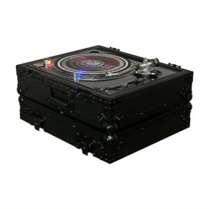 odyssey fz1200bl black label turntable flight case