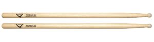 vater 3a nylon tip hickory drum sticks, pair