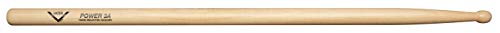 Vater 3A Power Wood Tip Hickory Drumsticks, Pair