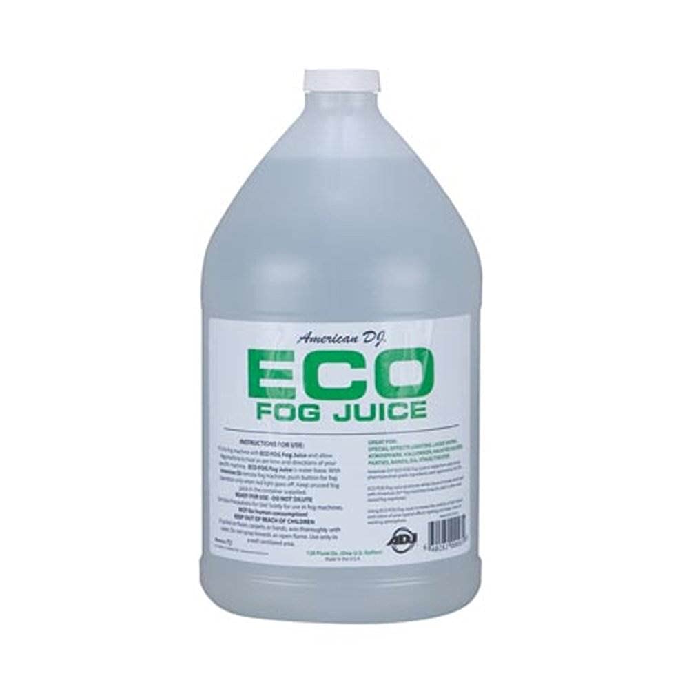 American DJ Eco Fog Gallon Water Based Fog Juice Gallon