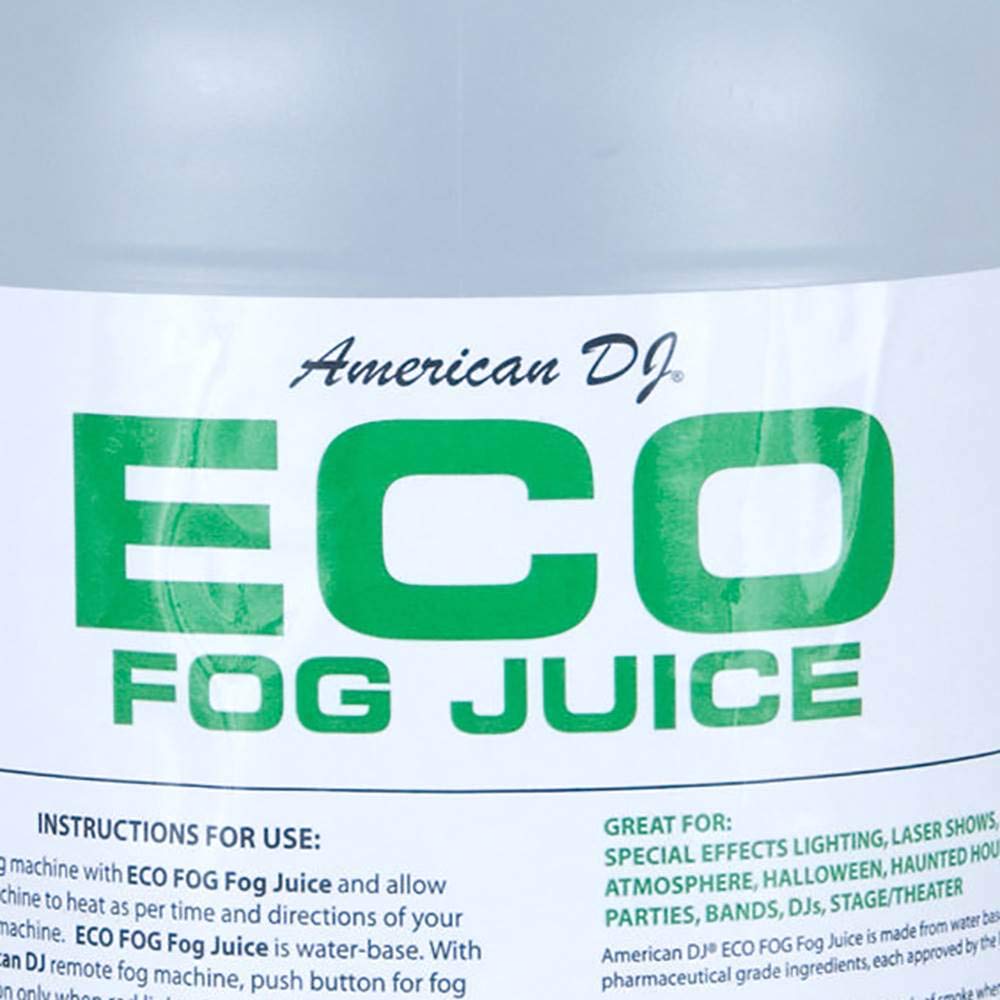 American DJ Eco Fog Gallon Water Based Fog Juice Gallon