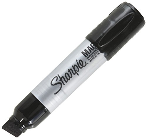 Sharpie Magnum Permanent Markers black [PACK OF 6 ]