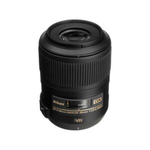 Nikon AF-S DX Micro NIKKOR 85mm f/3.5G ED Vibration Reduction Fixed Zoom Lens with Auto Focus for Nikon DSLR Cameras