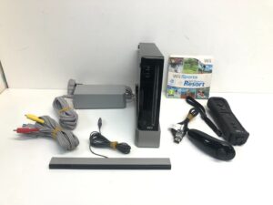 nintendo wii console black