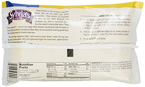 Sylvia's Restaurant Recipe Mix (Crispy Fried Chicken, 10 Ounce (Pack of 9))