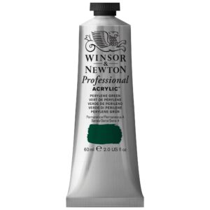 winsor & newton professional acrylic paint, 60ml (2-oz) tube, perylene green