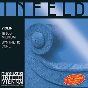 thomastik-infeld ib100 infeld blue violin strings set 4/4 size