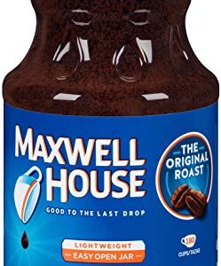 Maxwell House Original Medium Roast Instant Coffee (12 oz Jars, Pack of 12)