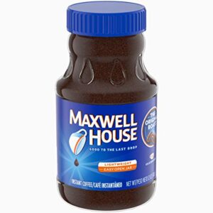 Maxwell House Original Medium Roast Instant Coffee (12 oz Jars, Pack of 12)