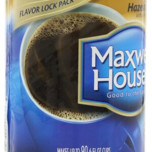 Maxwell House Hazelnut Ground Coffee, 11-Ounce Cannister (Pack of 3)